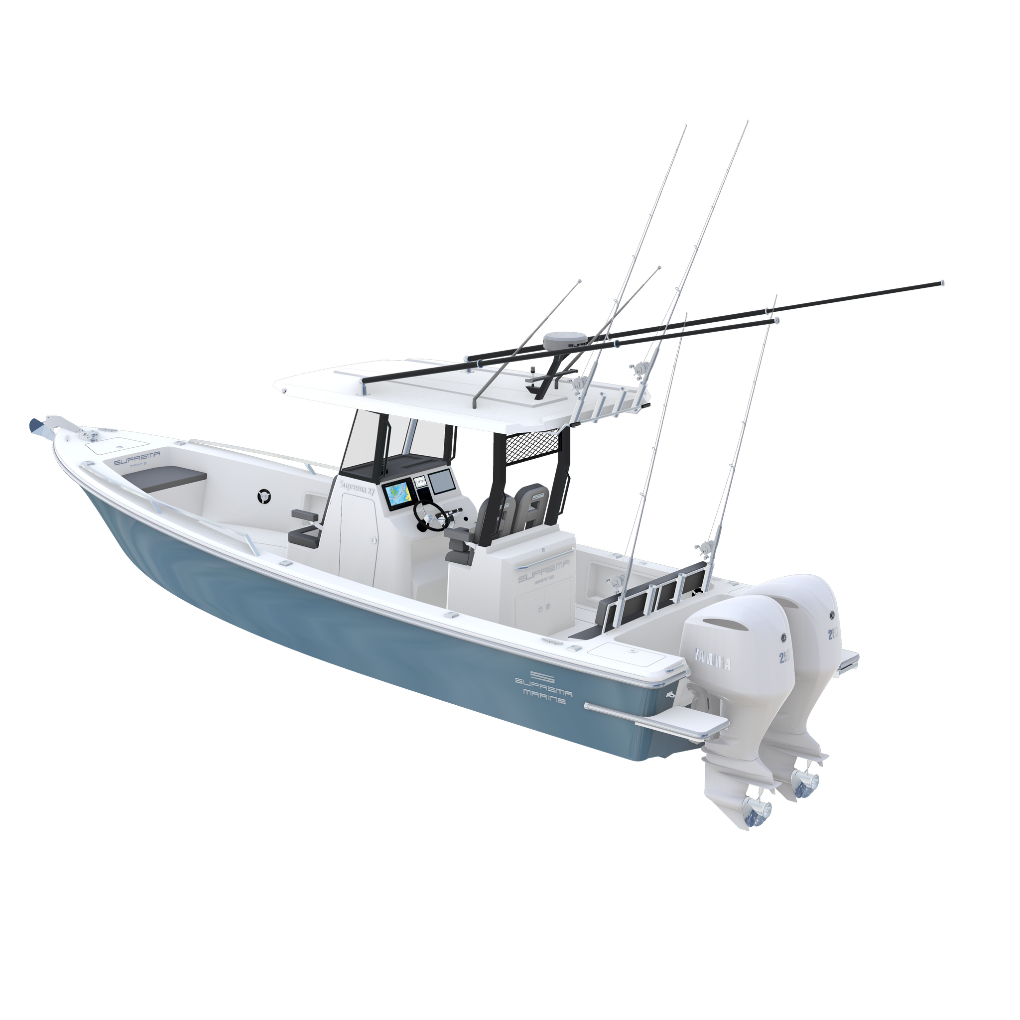 Suprema 27 Explorer - Open Deck - Hard Top - Custom – Suprema Marine