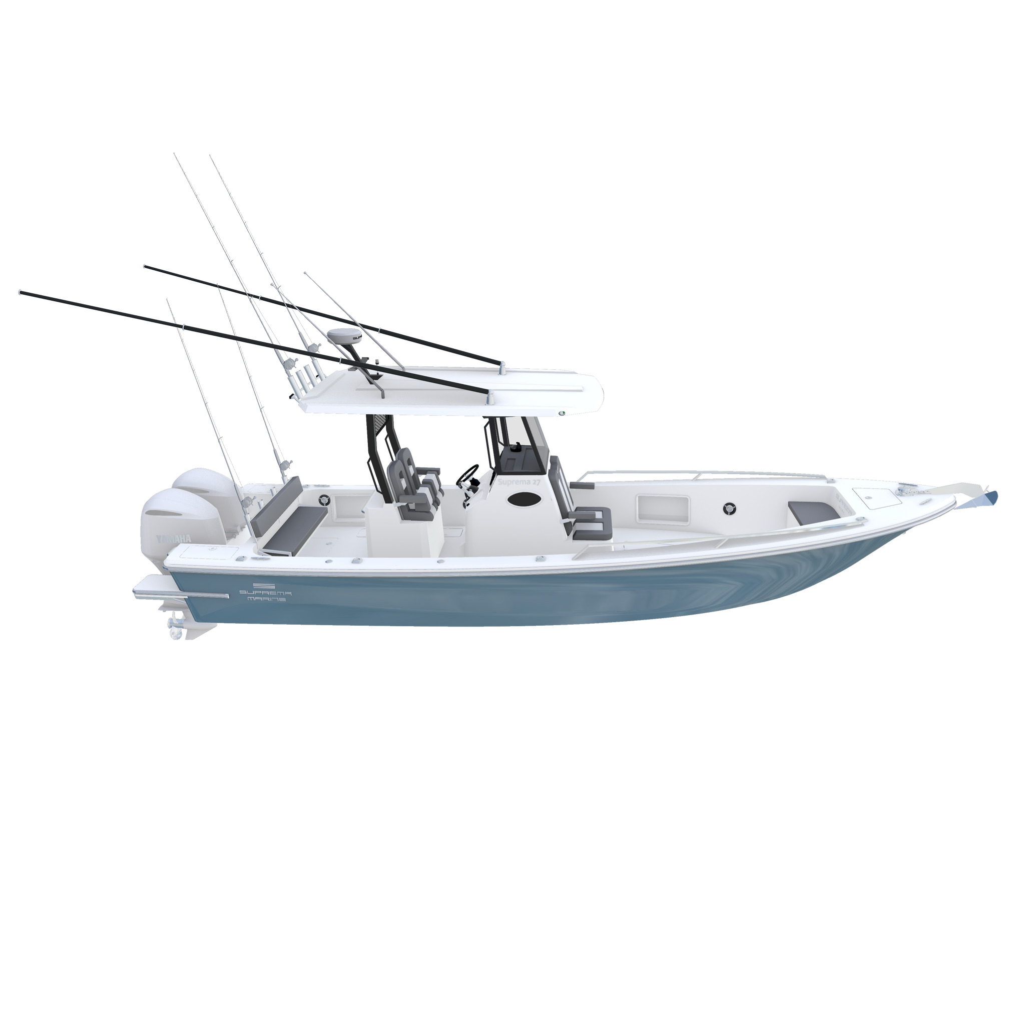 Suprema 27 Explorer - Open Deck - Hard Top - Custom – Suprema Marine